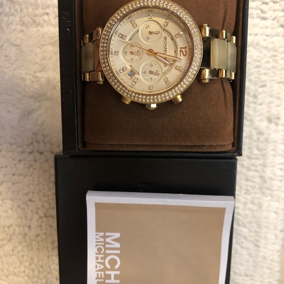 Michael Kors | Jewelry | Michael Kors Mk5632 Parker Gold Watch | Poshmark